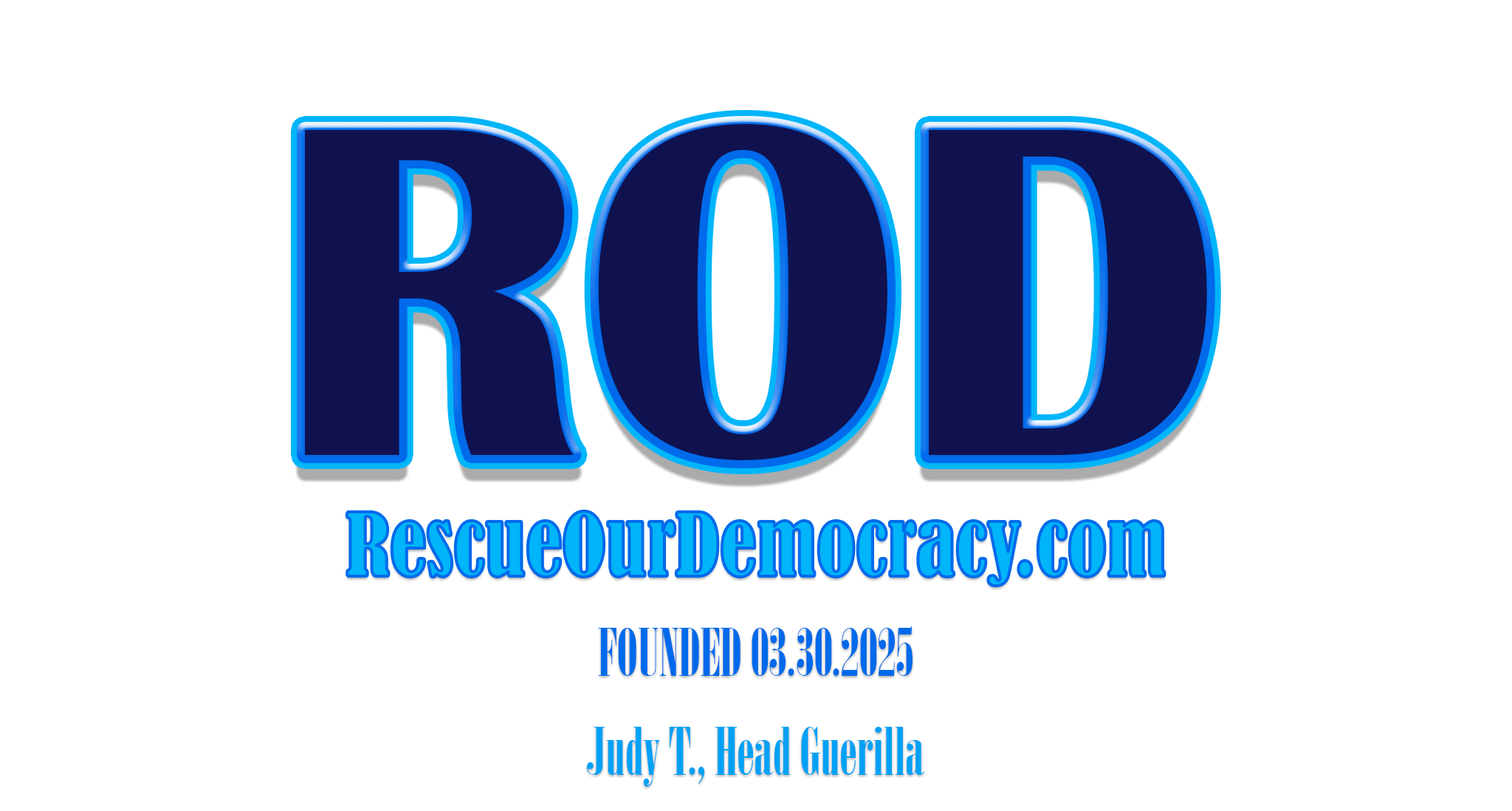 About ROD ⋆ Rescue Our Democracy
